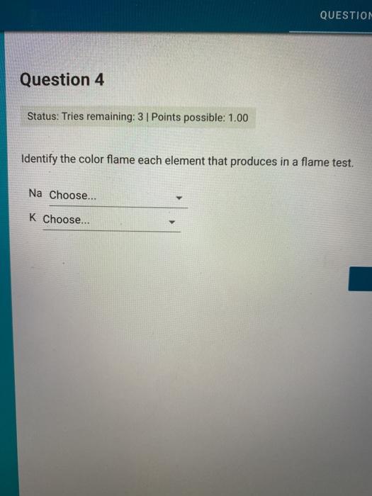 Solved QUESTION Question 4 Status: Tries remaining: 31 | Chegg.com