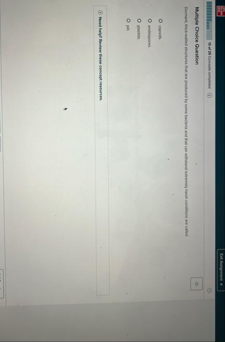 [Solved]: Finw 13 of 25 Concepts completed Multiple Choice Q