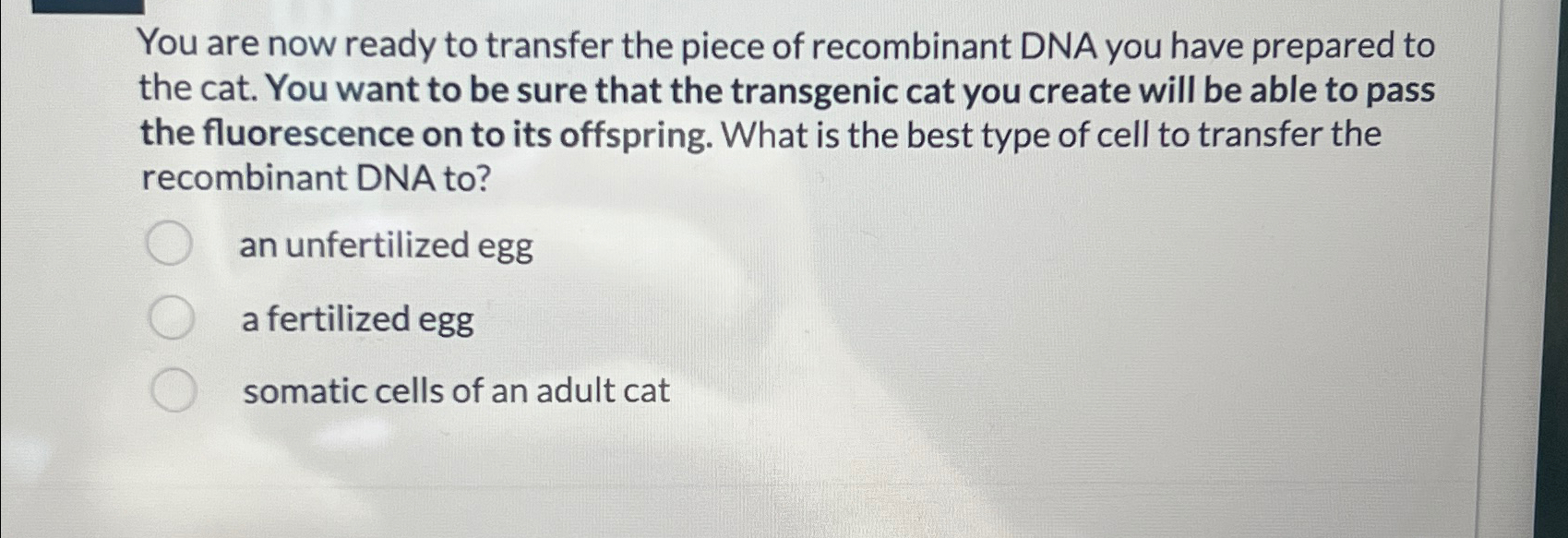 Solved You are now ready to transfer the piece of | Chegg.com