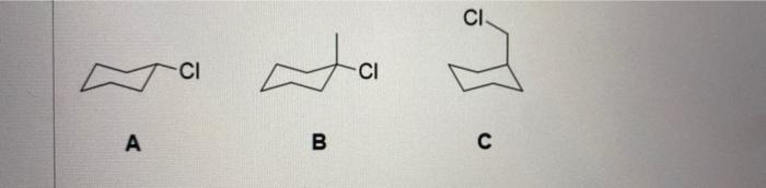 Solved Rank these compounds in order of most reactive, | Chegg.com