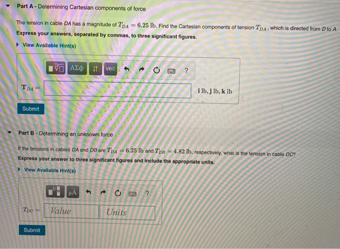 Solved Force Acting along a Line Learning Goal: To determine | Chegg.com