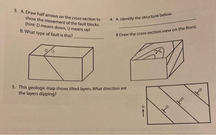 Solved Problem Set 2: Geologic Map Symbols +35 D U --- | Chegg.com