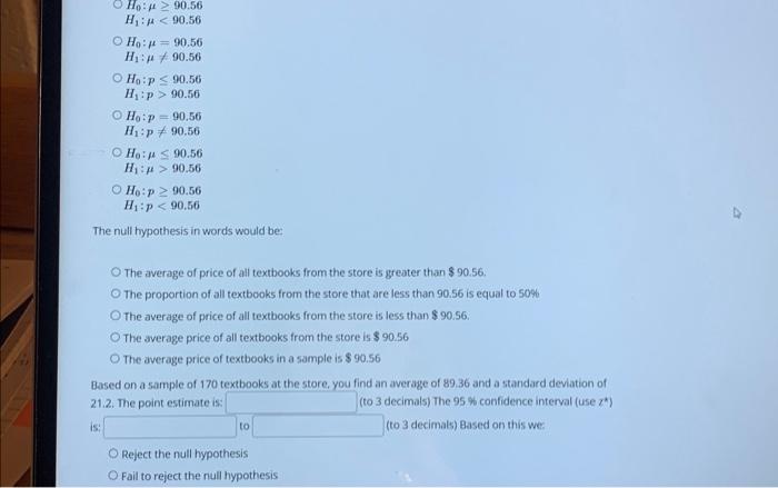 Solved Suppose that BC financial aid allots a textbook | Chegg.com