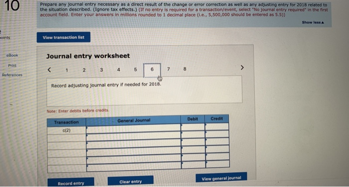 Solved 10 Problem 20-14 Errors; change in estimate change in | Chegg.com