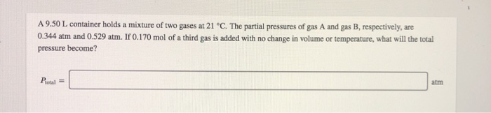 Solved A gaseous mixture contains 406,0 Torr H2(g), 341.9 | Chegg.com