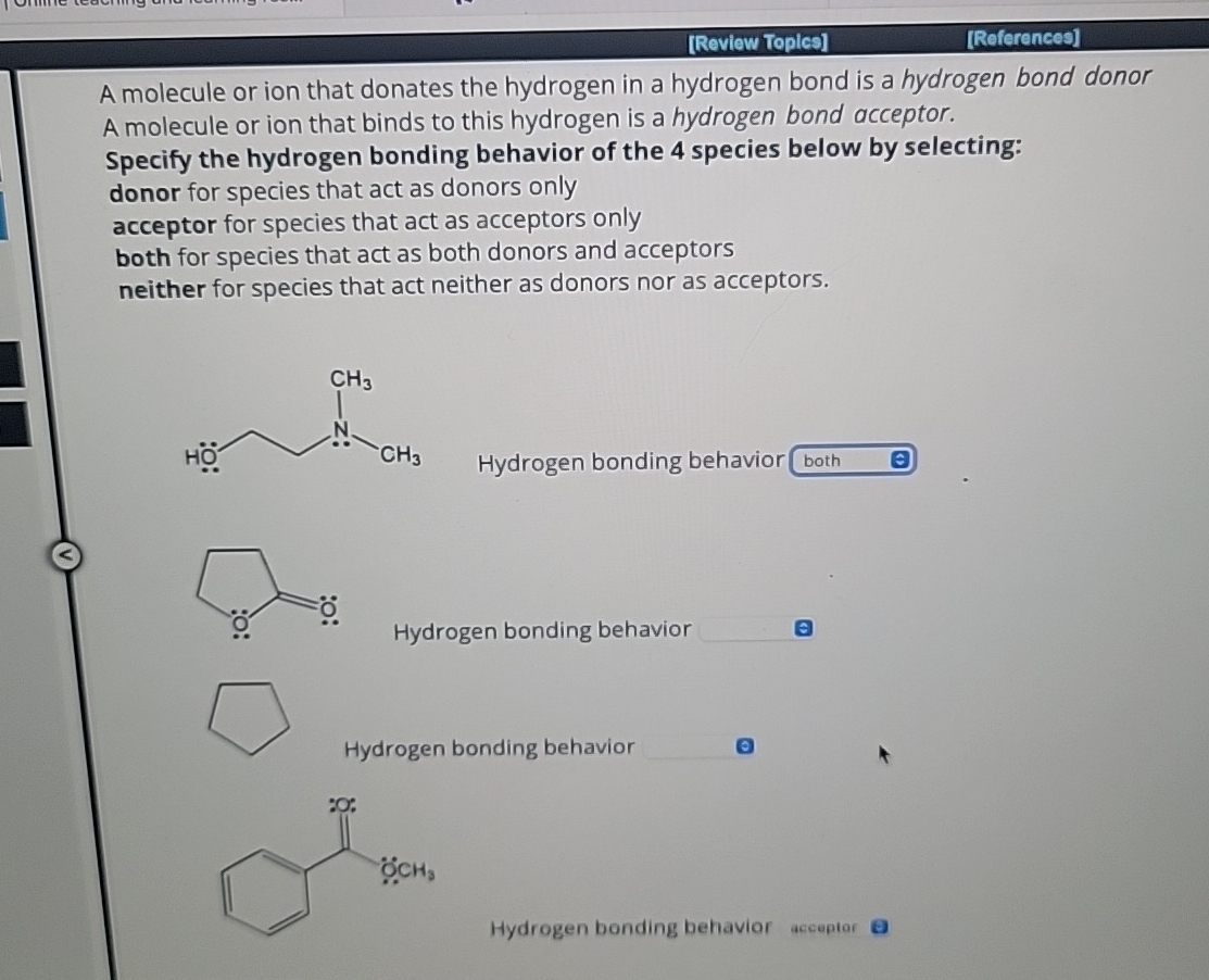 Solved [Review Toples][Roferences]A molecule or ion that | Chegg.com