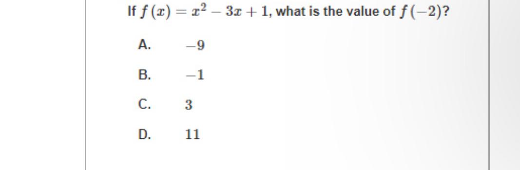 Solved If f(x)=x2-3x+1, ﻿what is the value of | Chegg.com