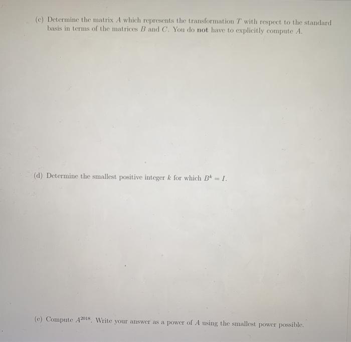 Solved Consider the set B = {V1, V2, V3}. Suppose that B is | Chegg.com