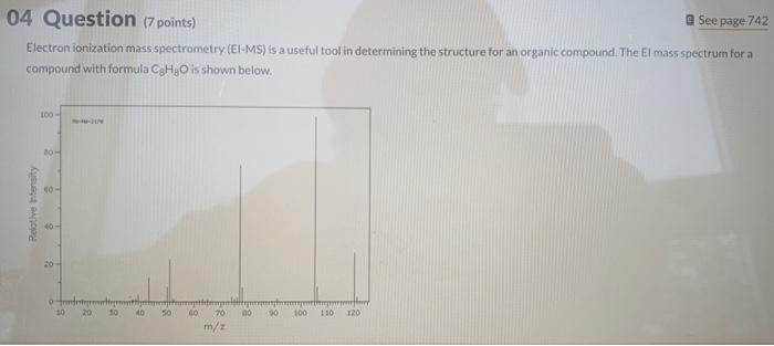 Solved Electron ionization mass spectrometry (El-MS) is a | Chegg.com