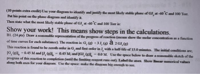 (10 points extra credit) Use your diagram to identify | Chegg.com