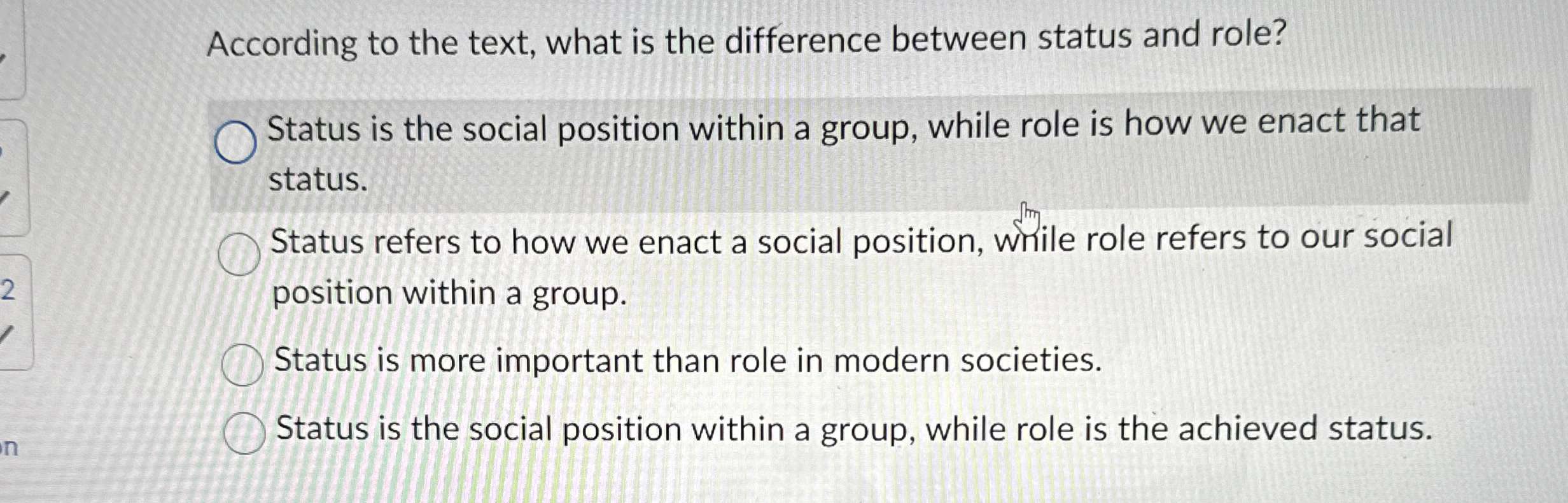 Solved According to the text, what is the difference between | Chegg.com