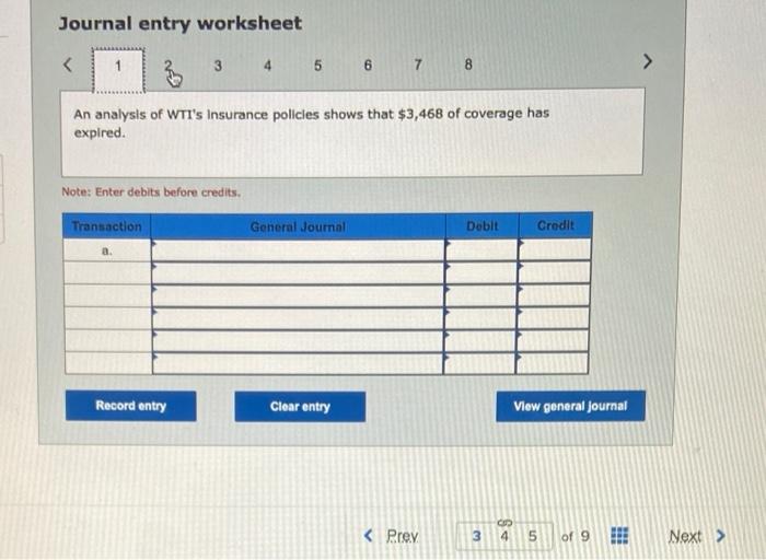 Solved Required information Problem 3-3A Preparing adjusting | Chegg.com