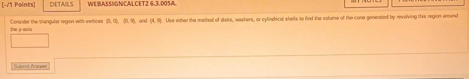 Solved Consider the triangular region with vertices | Chegg.com
