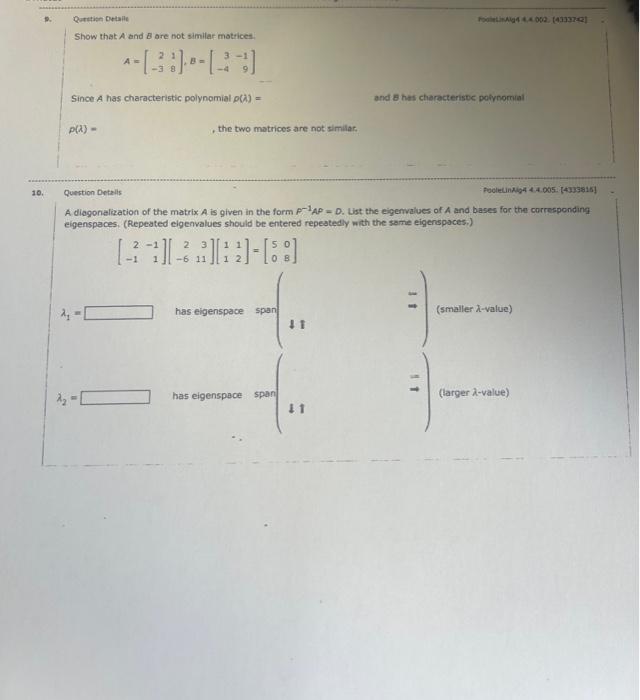 Solved 1. Gentien Dethe Let TA:R2→R2 be the matrix | Chegg.com