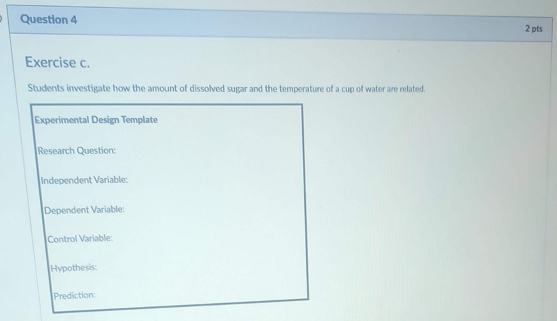 Solved Students investigate how the amount of dissolved | Chegg.com