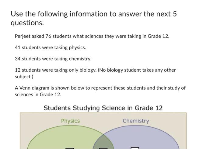 Solved Use the following information to answer the next 5 | Chegg.com