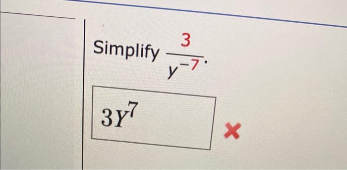 Solved y−73 | Chegg.com