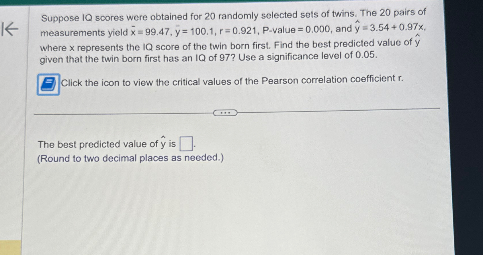 Solved Suppose IQ scores were obtained for 20 ﻿randomly | Chegg.com