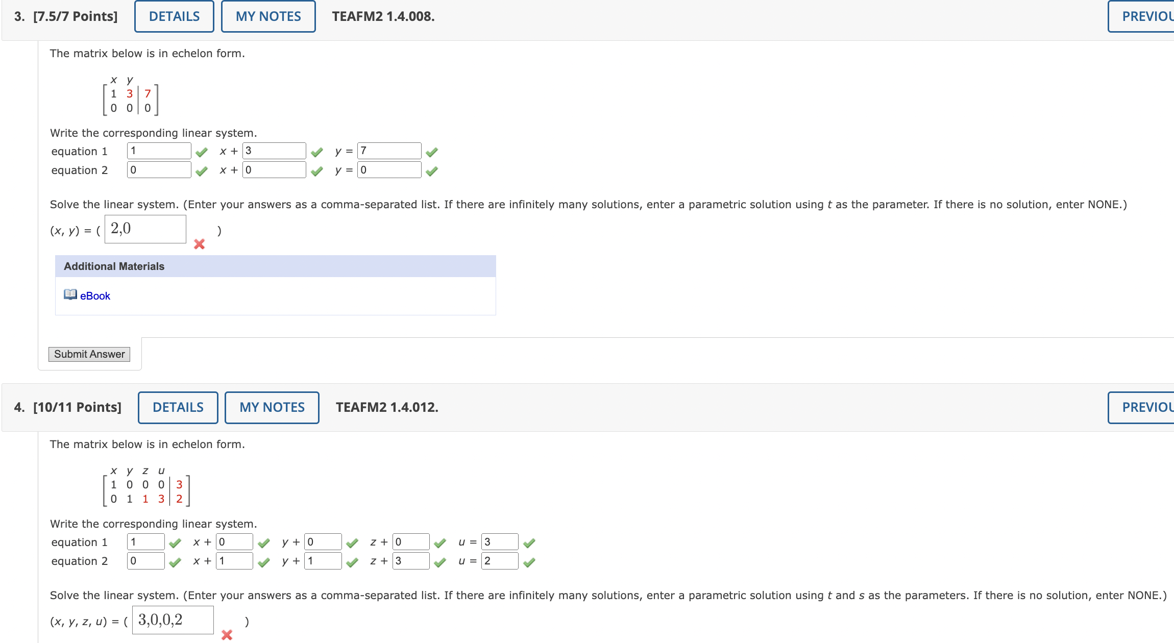 Solved PLEASE ANSWER BOTH QUESTIONS I WILL UPVOTE!!! :) | Chegg.com