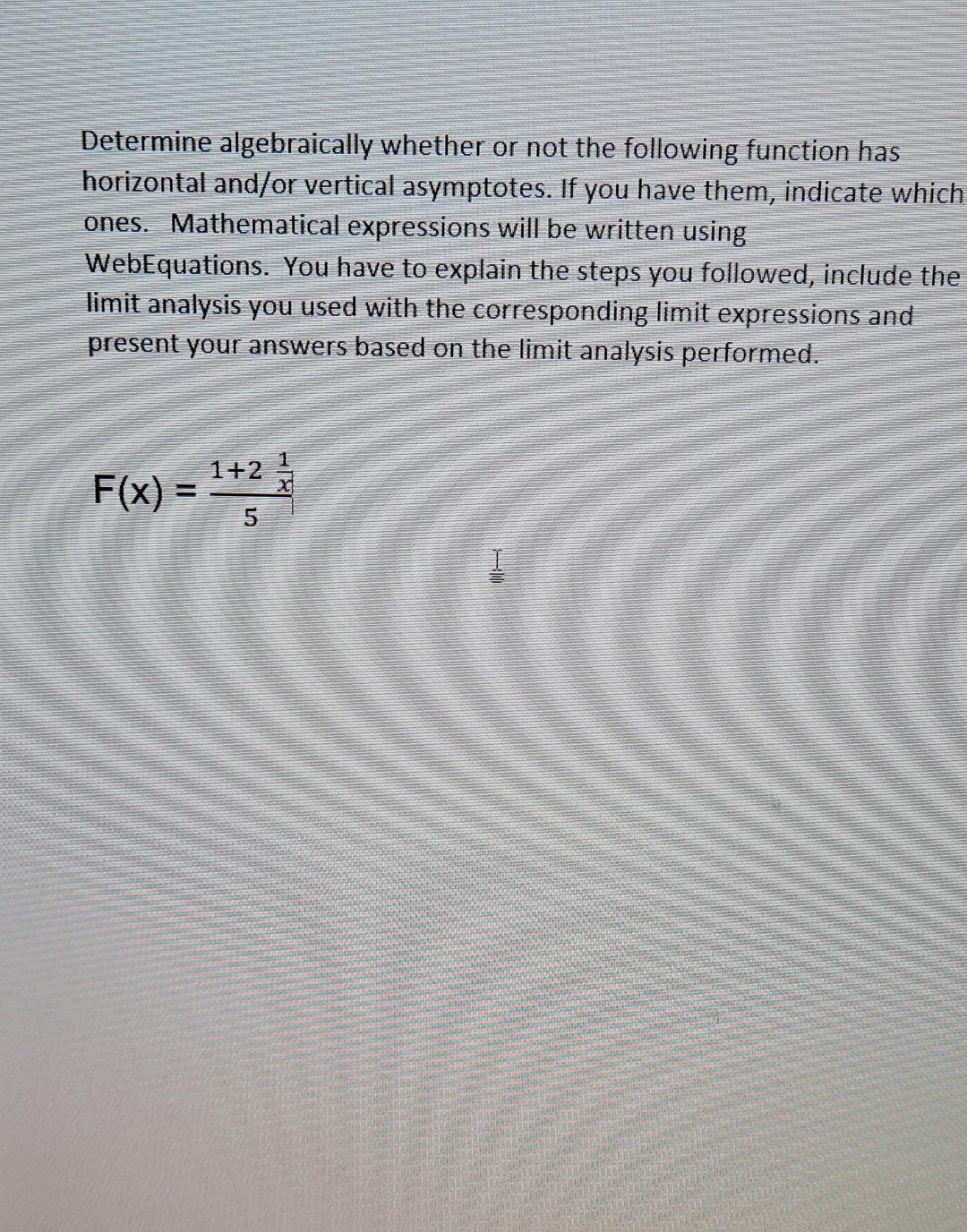 Solved Determine algebraically whether or not the following | Chegg.com Solved Determine algebraically whether or not the following | Chegg.com