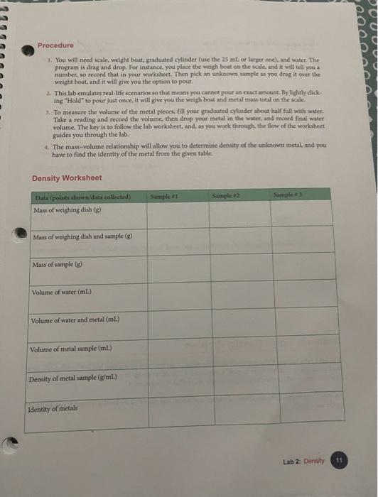 We can rearrange this expression to determine mass if | Chegg.com