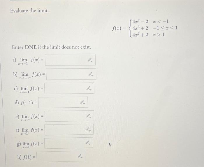 Solved Evaluate the limits. | Chegg.com