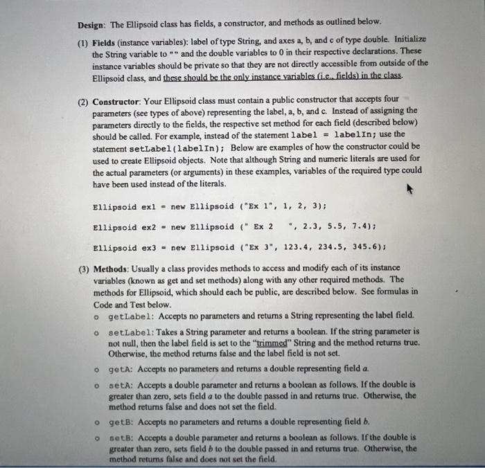 Solved Specifications Overview: You will write a program | Chegg.com