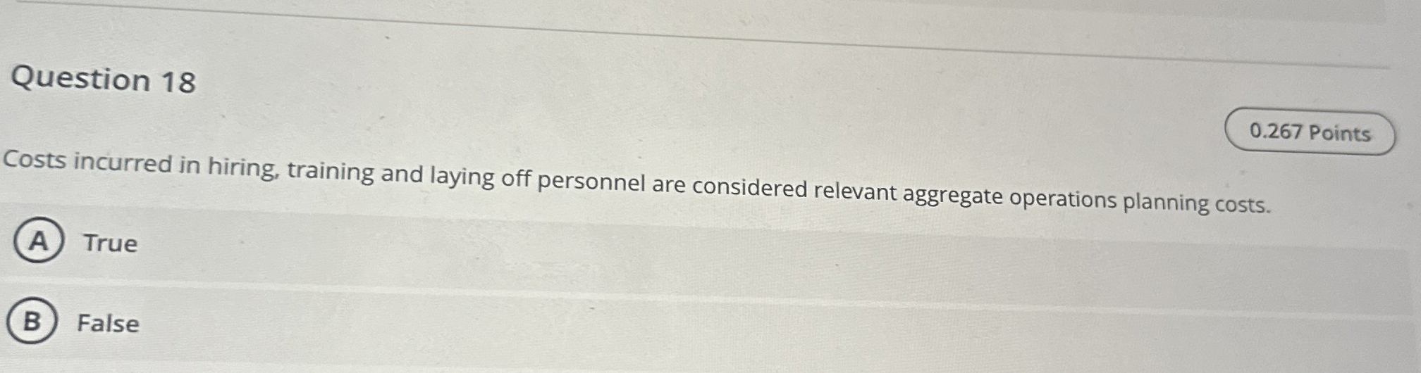 Solved Question 18Costs incurred in hiring, training and | Chegg.com