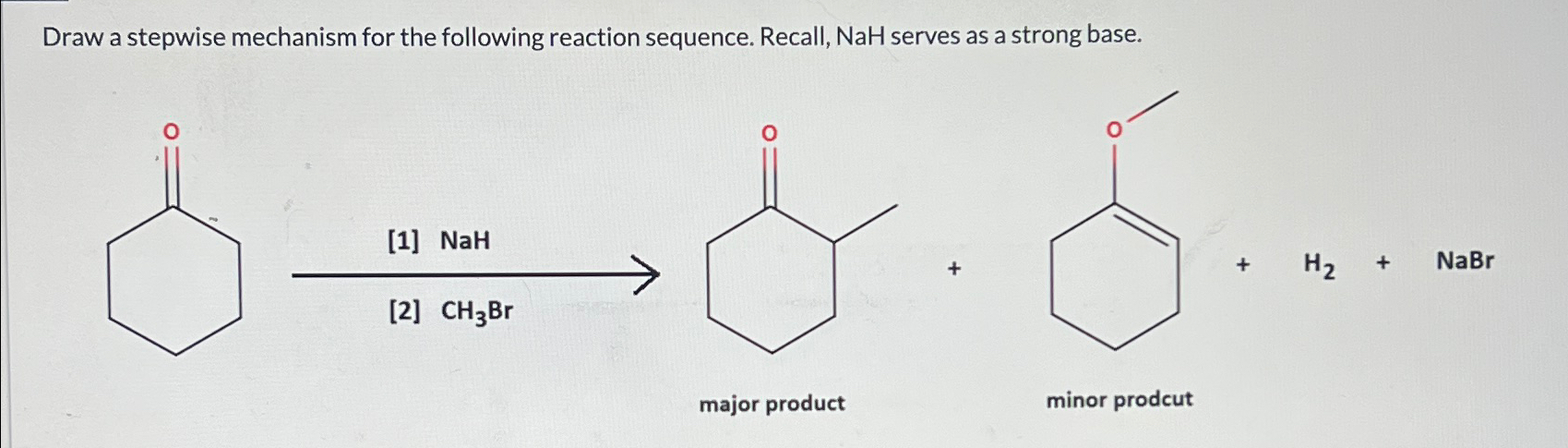 Solved Draw a stepwise mechanism for the following reaction | Chegg.com