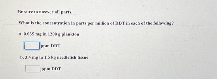 Solved Be sure to answer all parts. What is the | Chegg.com