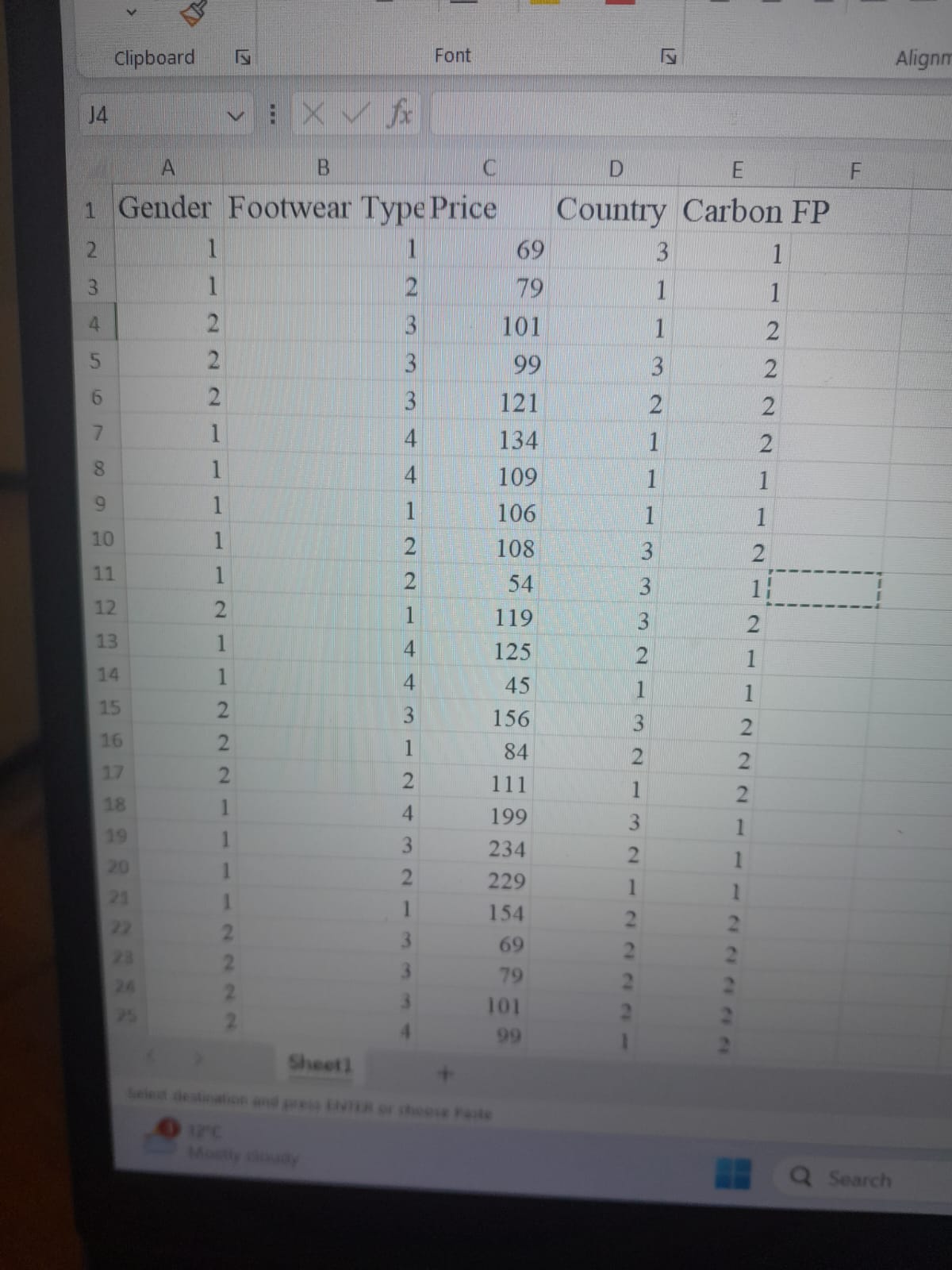 Solved 23. ﻿Calculate descriptive statistics and visually | Chegg.com