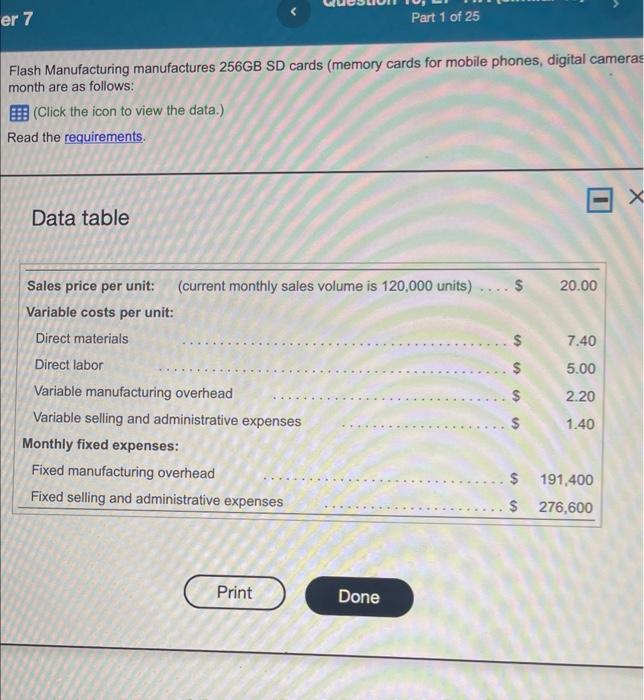 Solved Flash Manutacturing manufoctures 256 GB so cards | Chegg.com