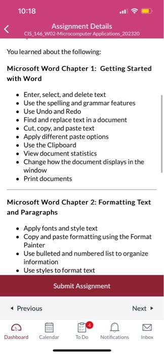 Solved Microsoft Word Chapter 1: Getting Started with Word - | Chegg.com