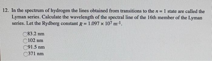 Solved 10. A bichromatic source produces light having | Chegg.com