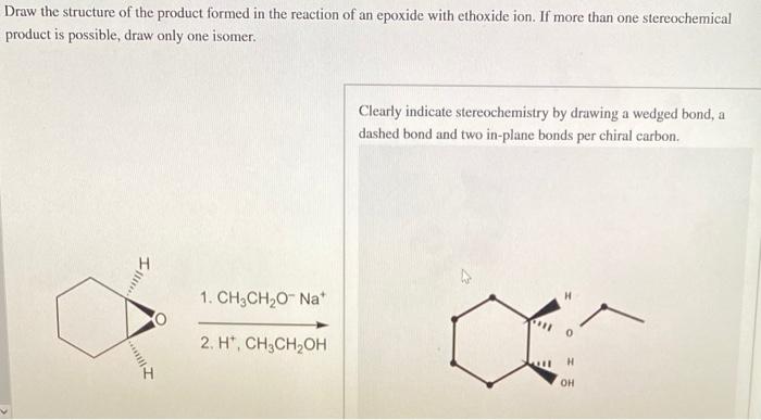 Solved Draw the structure of the product formed in the | Chegg.com