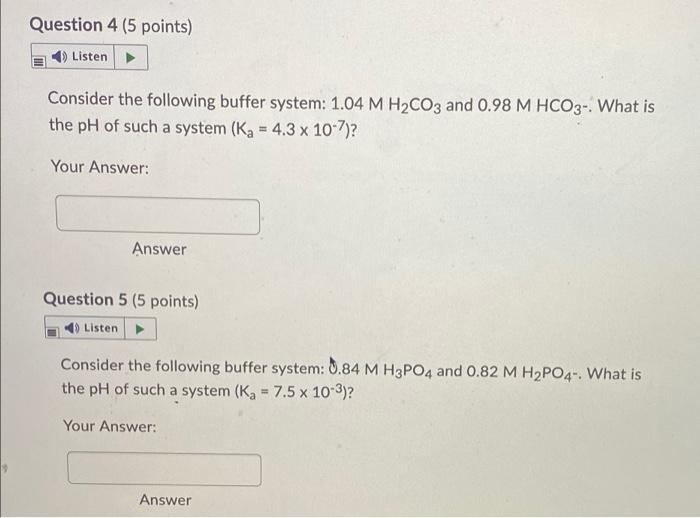 Solved Question 4 (5 points) Listen Consider the following | Chegg.com