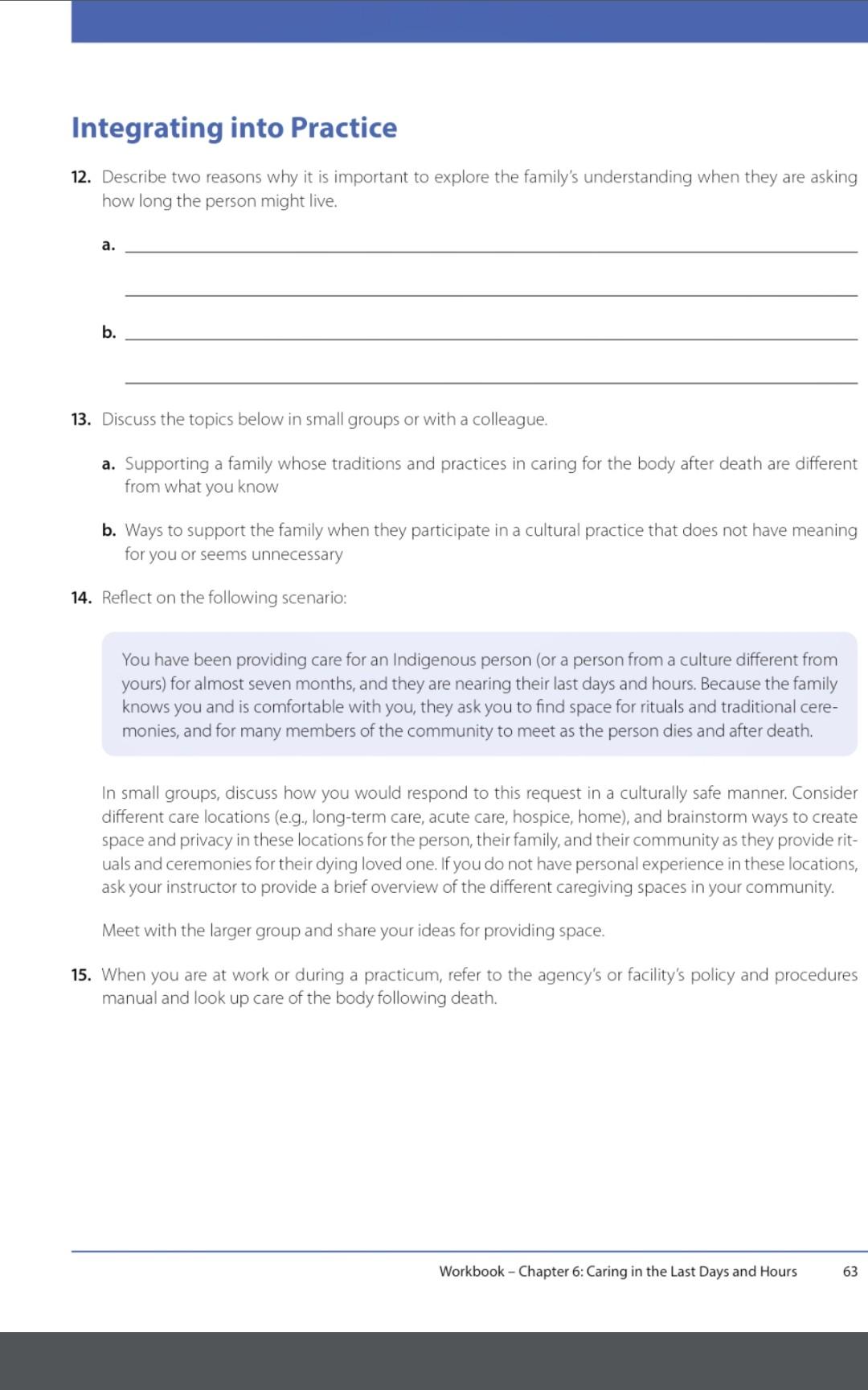 Solved 12. Describe two reasons why it is important to | Chegg.com