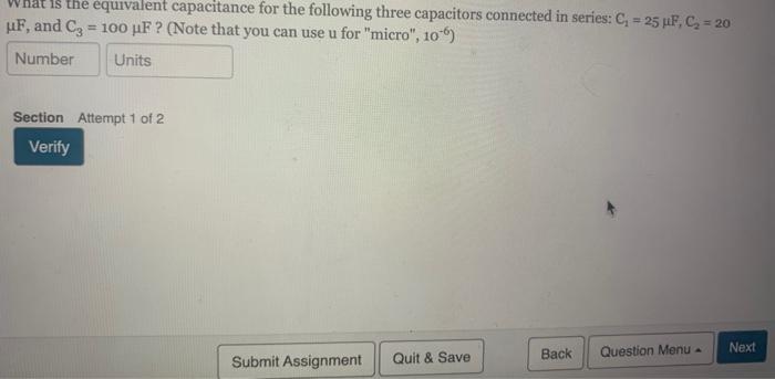 Solved μF, and C3=100μF ? (Note that you can use u for | Chegg.com