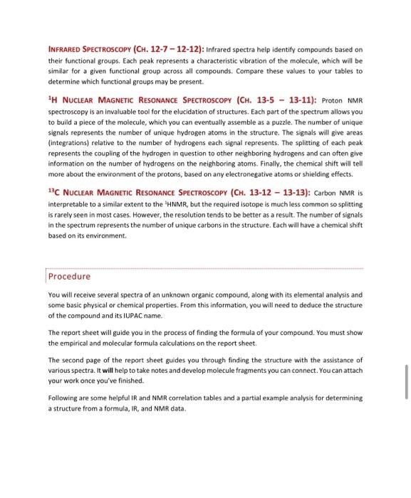 NUCLEARIR Spectrum data: From the IR data, what is | Chegg.com