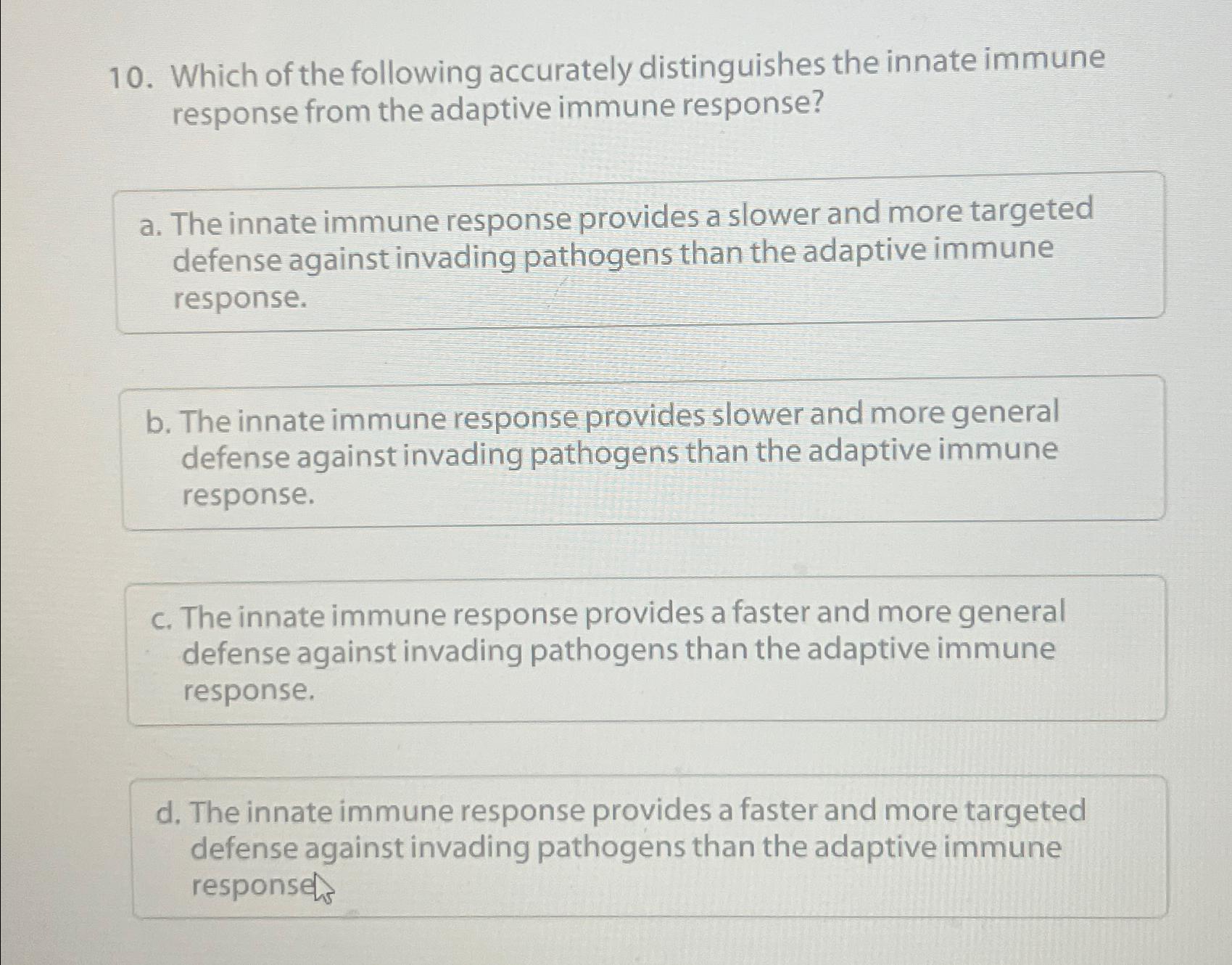 Solved Which of the following accurately distinguishes the | Chegg.com Solved Which of the following accurately distinguishes the | Chegg.com
