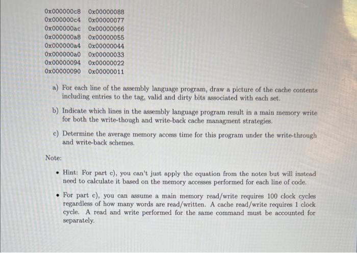 Solved The following assembly language program is being run | Chegg.com