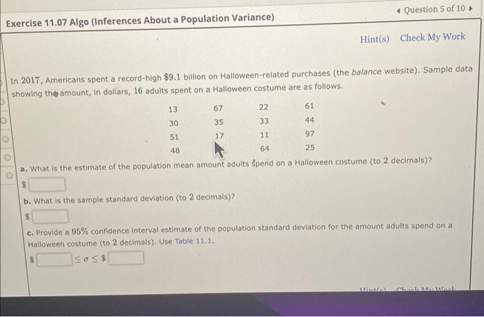 Solved In 2017, Americans spent a record-high $9.1 billion | Chegg.com