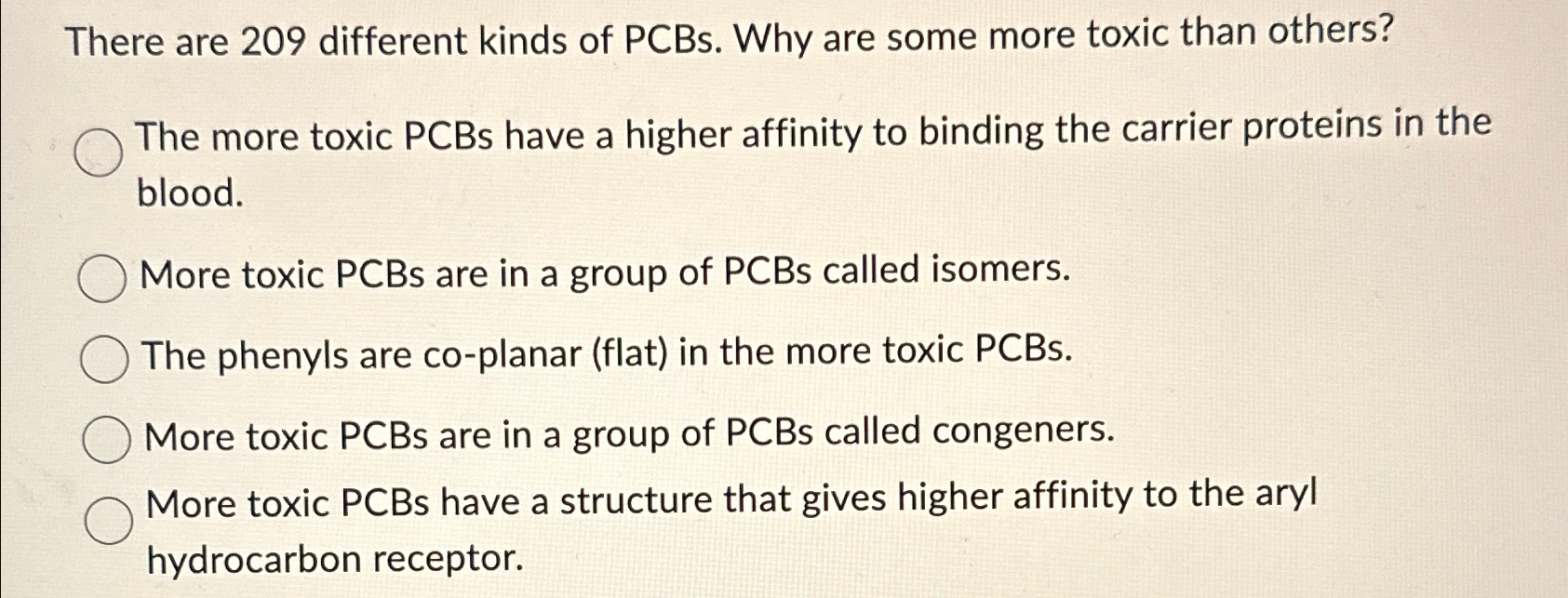 Solved There are 209 ﻿different kinds of PCBs. ﻿Why are some | Chegg.com