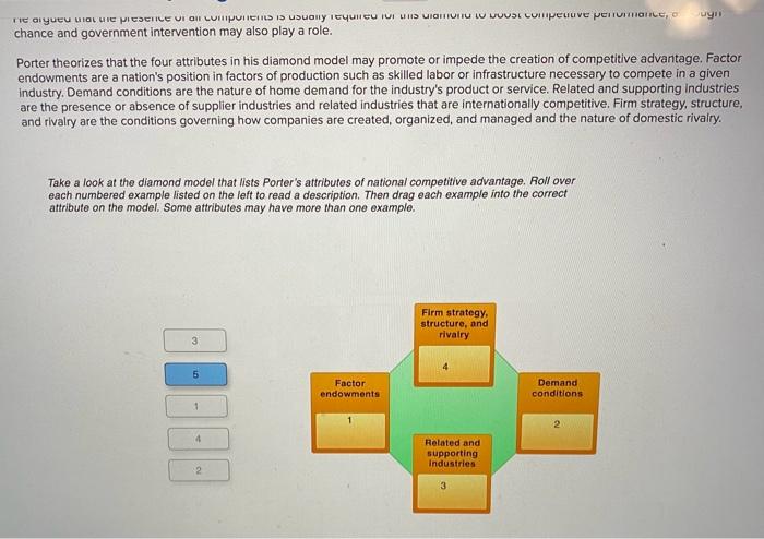Solved chance and government intervention may also play a | Chegg.com