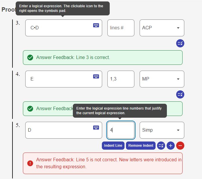 Solved Enter a logical expression. The clickable icon to | Chegg.com