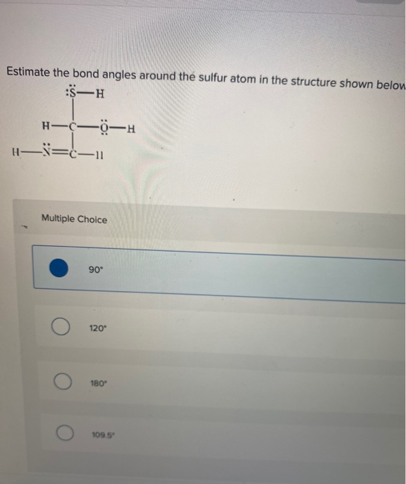 Solved Determine the molecular shape around the central atom | Chegg.com