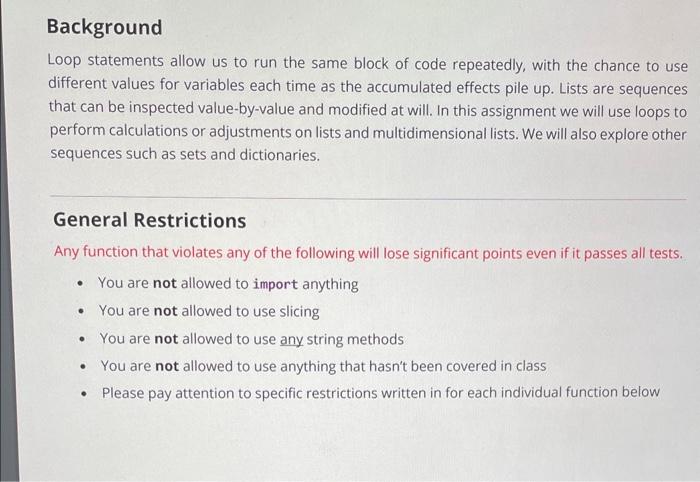 [Solved]: Background Loop statements allow us to run the sa