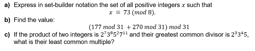Solved a) ﻿Express in set-builder notation the set of all | Chegg.com