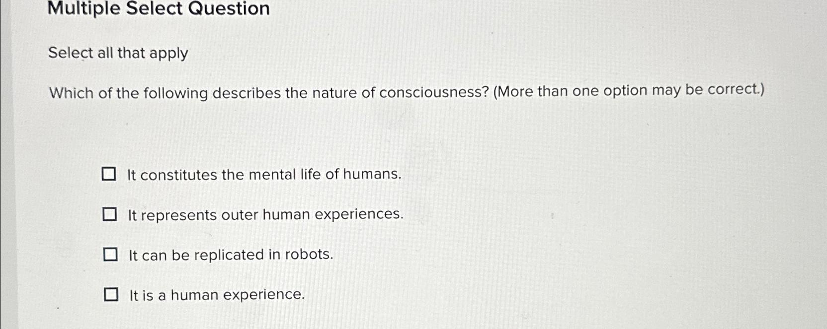 Solved Multiple Select QuestionSelect all that applyWhich of | Chegg.com