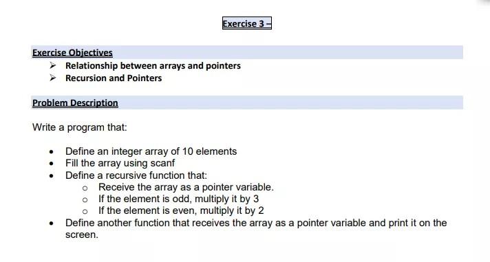 Solved Exercise 3 Exercise Objectives Relationship between | Chegg.com